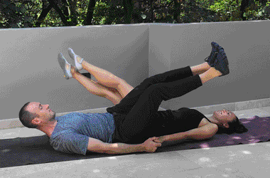 Partner Core Exercises Without Equipment (Video Included)