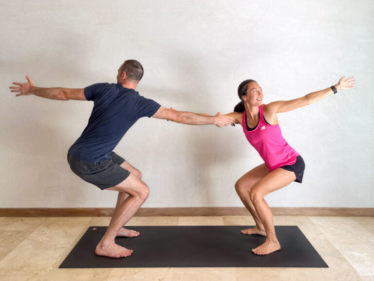 38 Couples Yoga Poses for Mind, Body, Laughter and Partnership