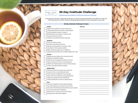 Printable 30-Day Gratitude Challenge PDF with Impactful Prompts